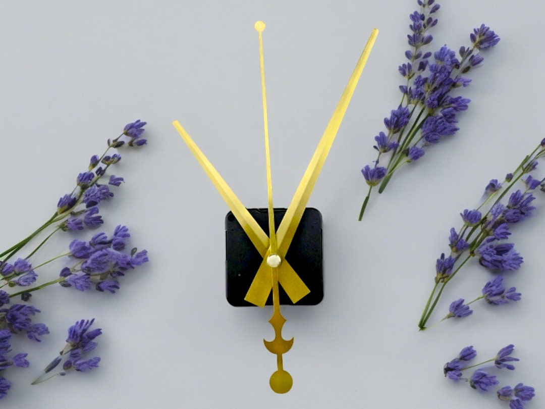 Silent Quartz Movement. Long Hands for Wall Clocks. Clock Accessories ...
