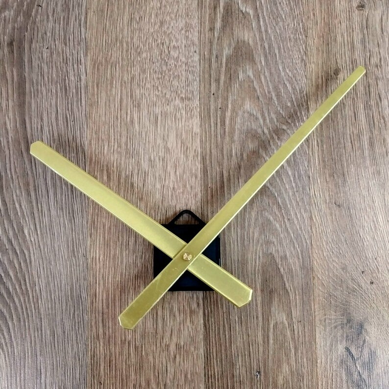 Clock Mechanism With Long Hands. Minute Hand 29 Cm (11.4 Inches) Color ...