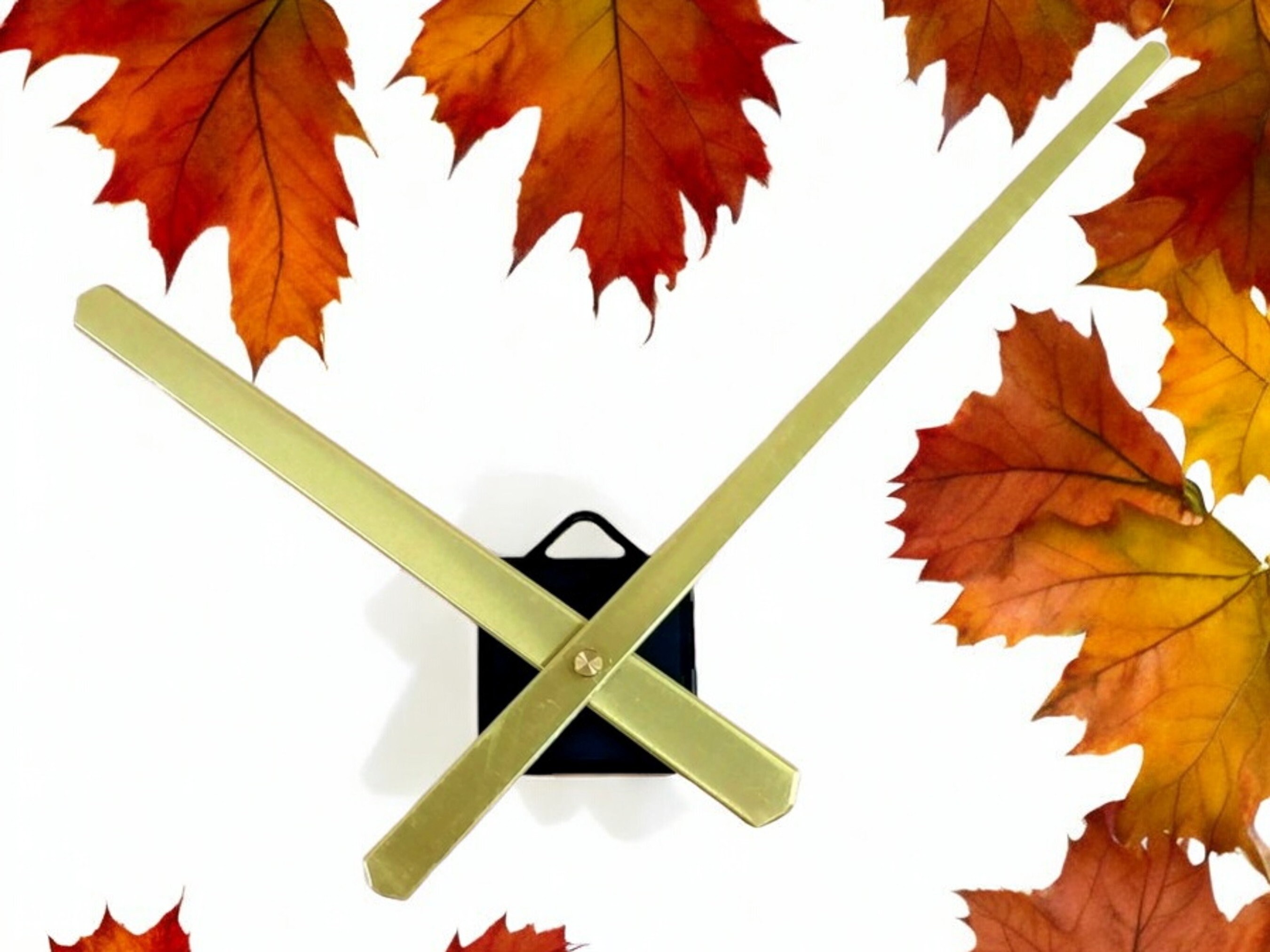 Clock Mechanism With Long Hands. Minute Hand 29 Cm (11.4 Inches) Color ...