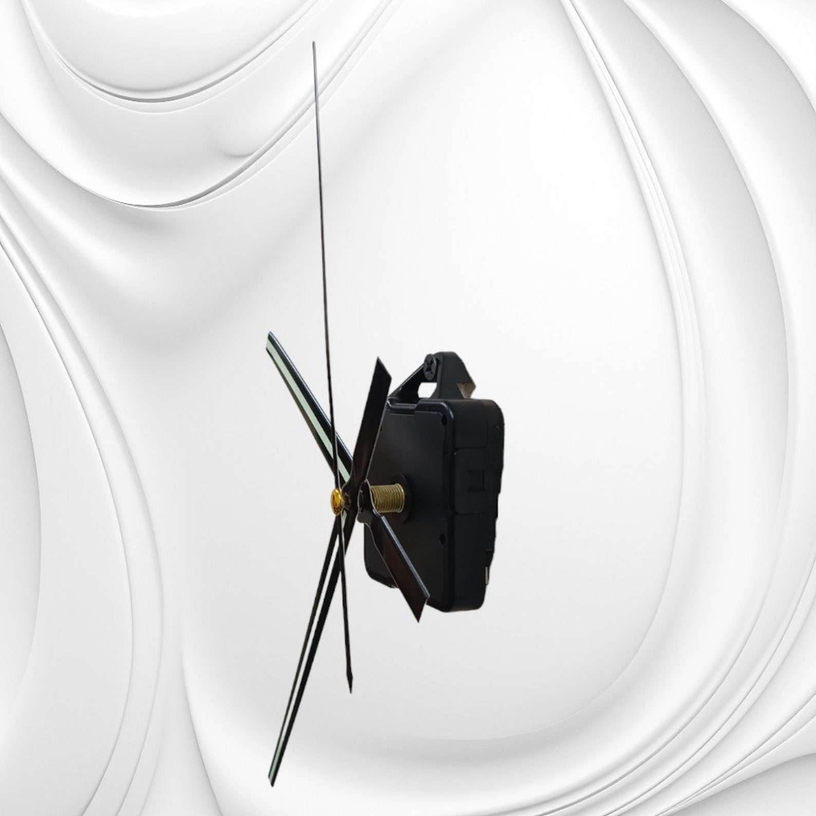Luminous Clock Hands. Black Clock Hands Minute Hand 19 Cm Long Hands ...