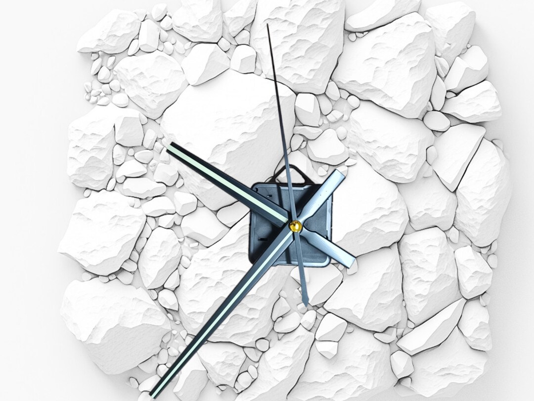 Luminous Clock Hands. Black Clock Hands Minute Hand 19 Cm Long Hands ...