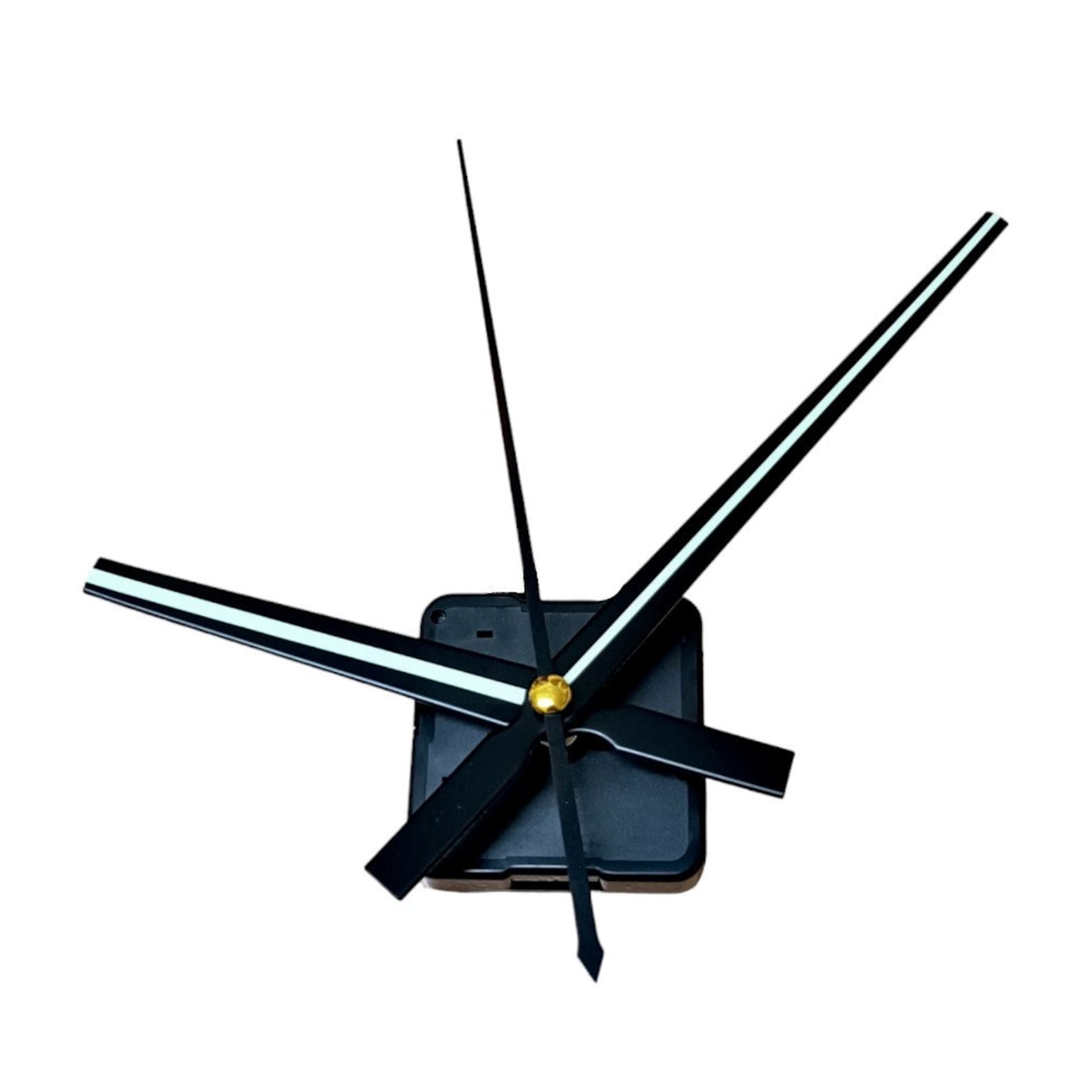 Luminous Clock Hands. Black Clock Hands Minute Hand 19 Cm Long Hands ...
