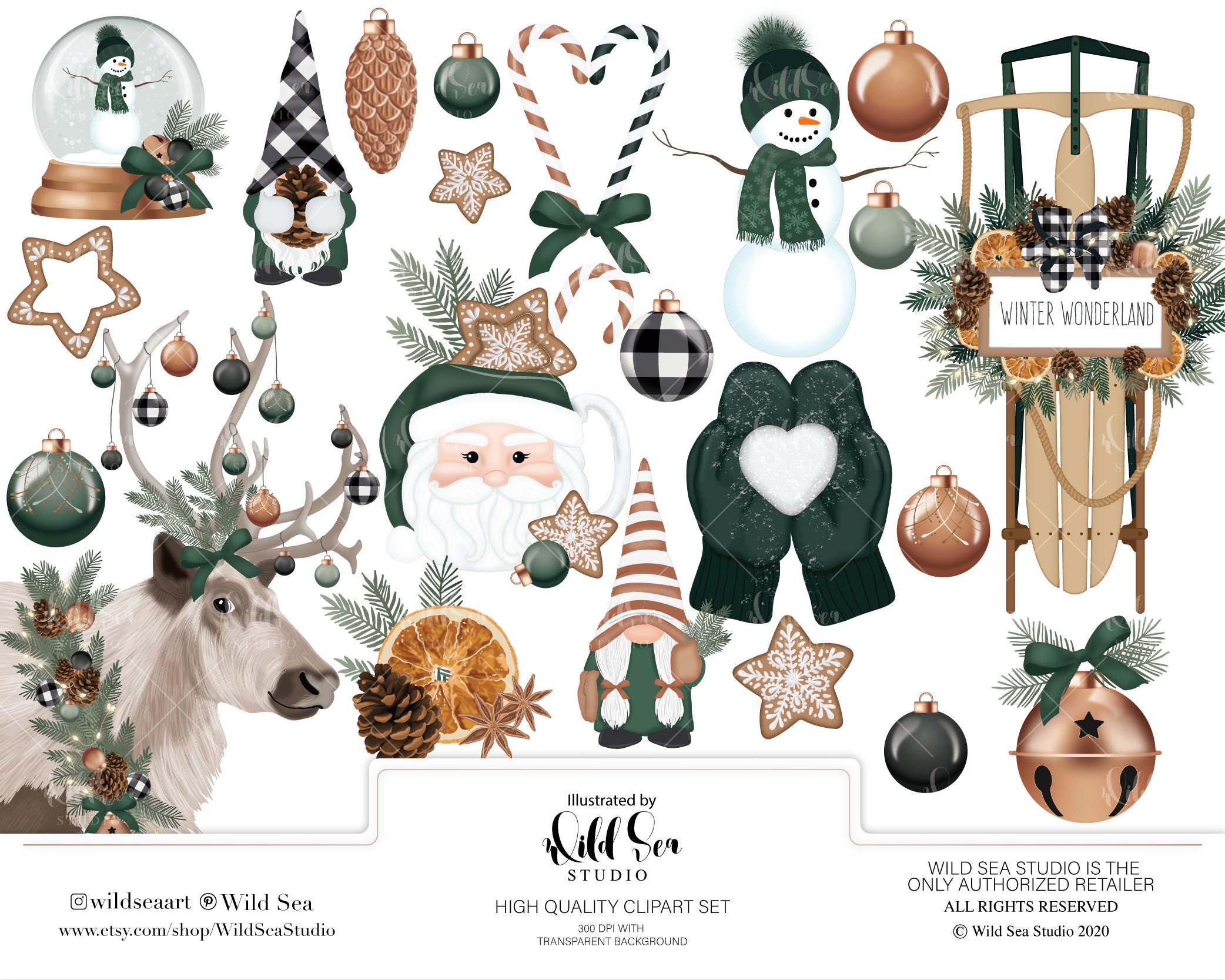 Winter Wonderland Clip Art