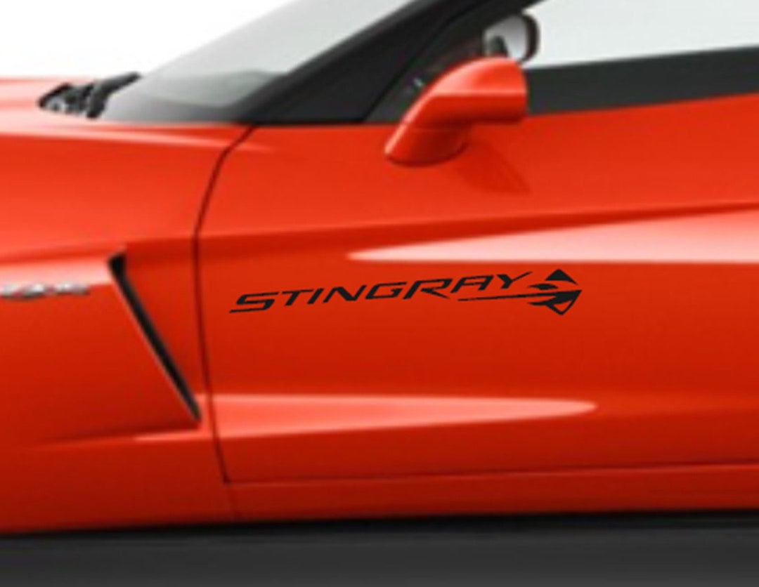Clausen's World 23" STINGRAY Vinyl Decal Blackout Racing Stripes Vinyl ...