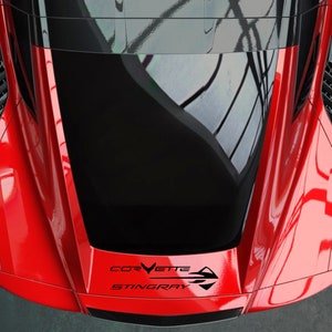 Clausen's World - New Corvette Stingray Design Blackout Vinyl Decal Car ...