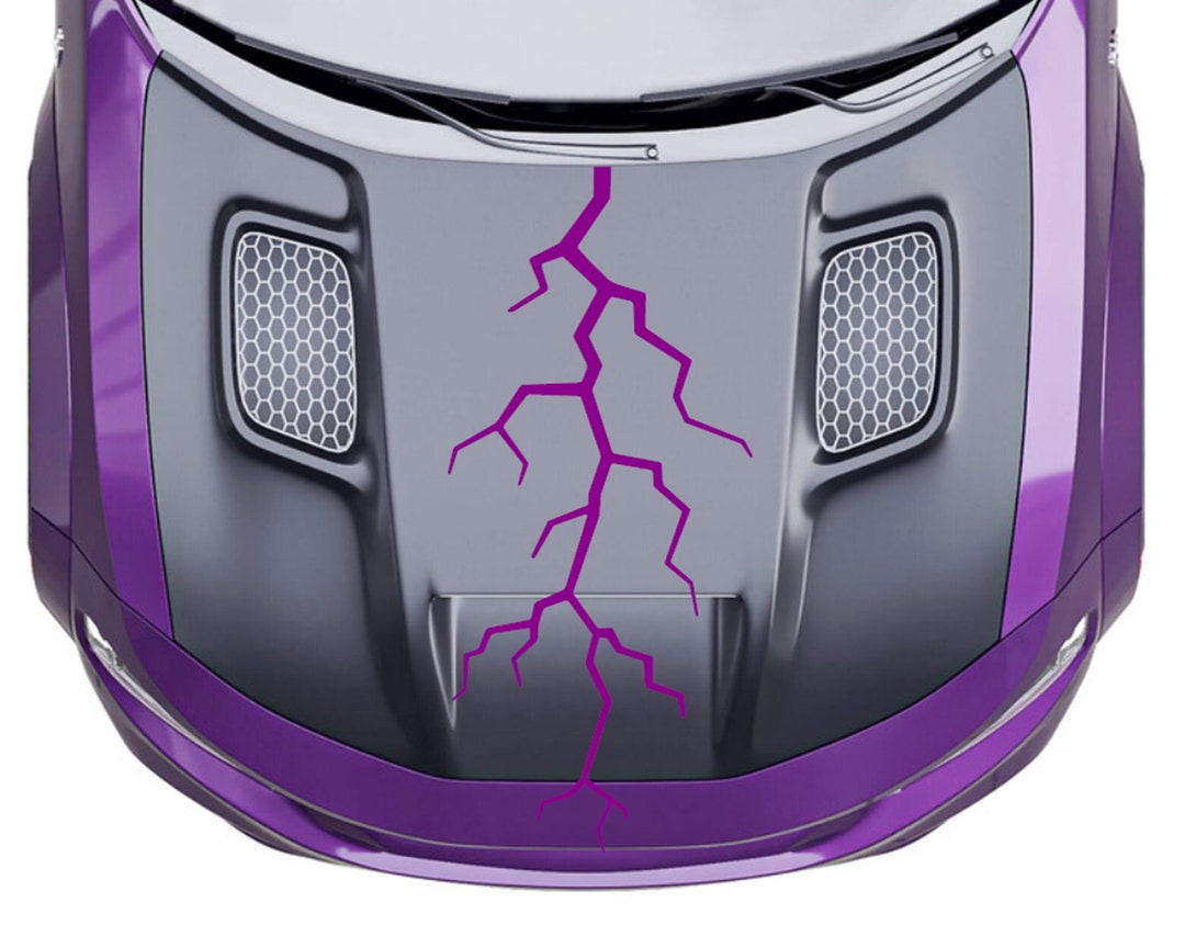 Clausen's World New Design - LIGHTNING BOLT Vinyl Decal Racing Stripes ...
