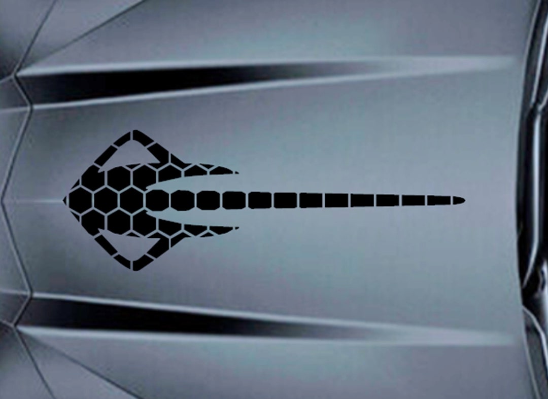 Clausen's World STINGRAY HONEYCOMB Hood6 Vinyl Decal 3 Sizes ...