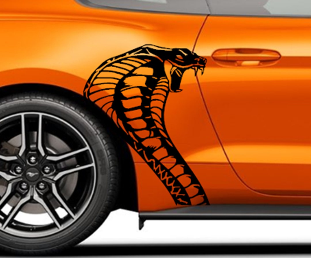 Clausen's World - Cobra Head Vinyl Decal 20.5" X 26.25" - Compatible ...