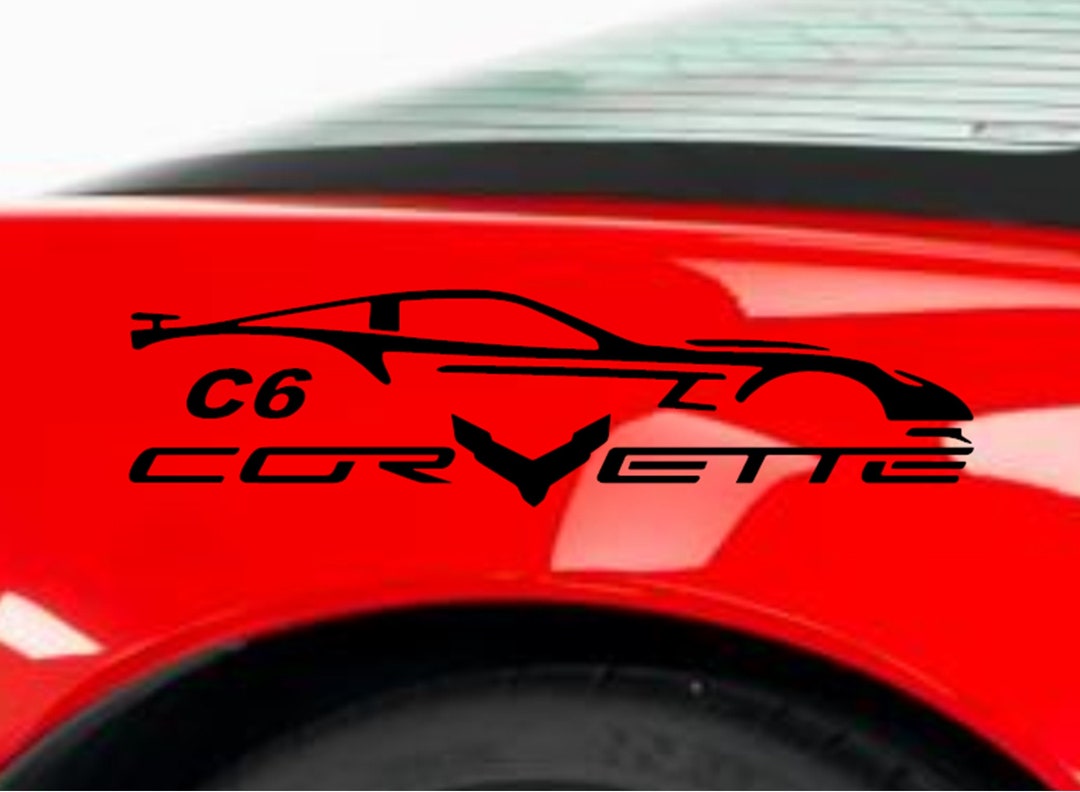 Clausen's World - New Design - CORVETTE Car Blackout Vinyl Decal ...