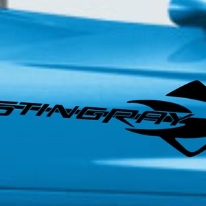 Clausen's World STINGRAY Vinyl Decal Racing Stripes Vinyl Sticker 11x36 ...