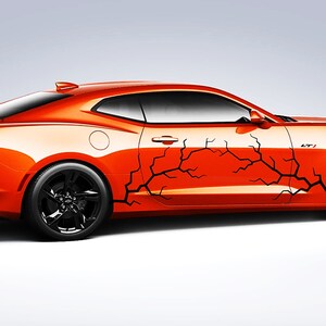 Clausen's World New Design - LIGHTNING BOLT Vinyl Decal Racing Stripes ...