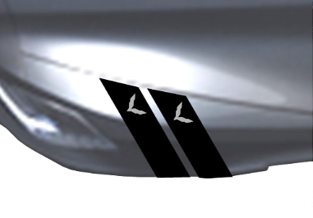 Clausen's World 4" Flag Emblem Fender Racing Stripes Grand Sport ...