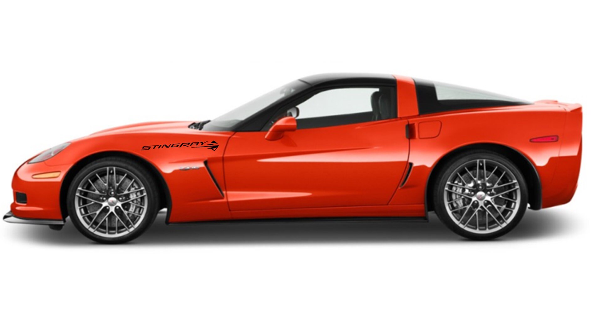 Clausen's World 23" STINGRAY Vinyl Decal Blackout Racing Stripes Vinyl ...