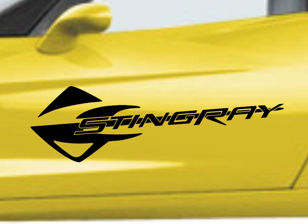 Clausen's World STINGRAY Vinyl Decal Racing Stripes Vinyl Sticker 11x36 ...