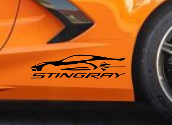 Corvette Stingray Logo Decal Stingray Mako Shark Emblem Car Fish Wall