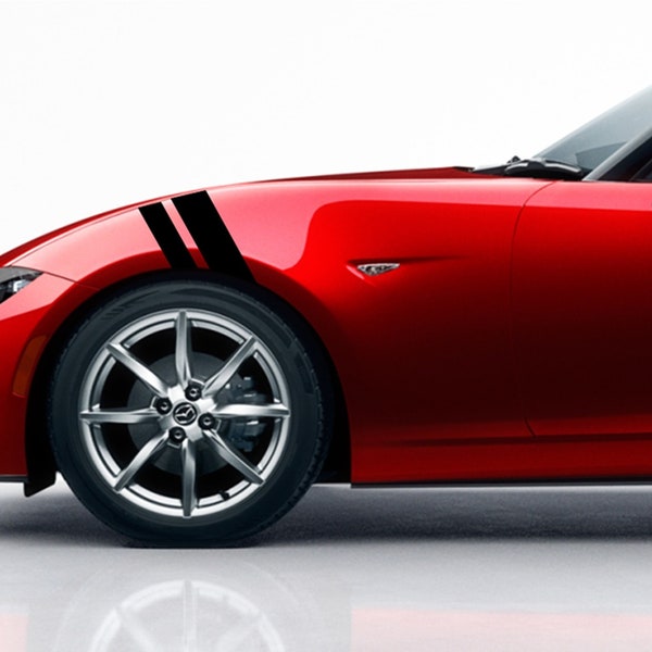 Miata Racing Stripes Decal - Etsy