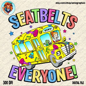 Magic School Bus - Etsy