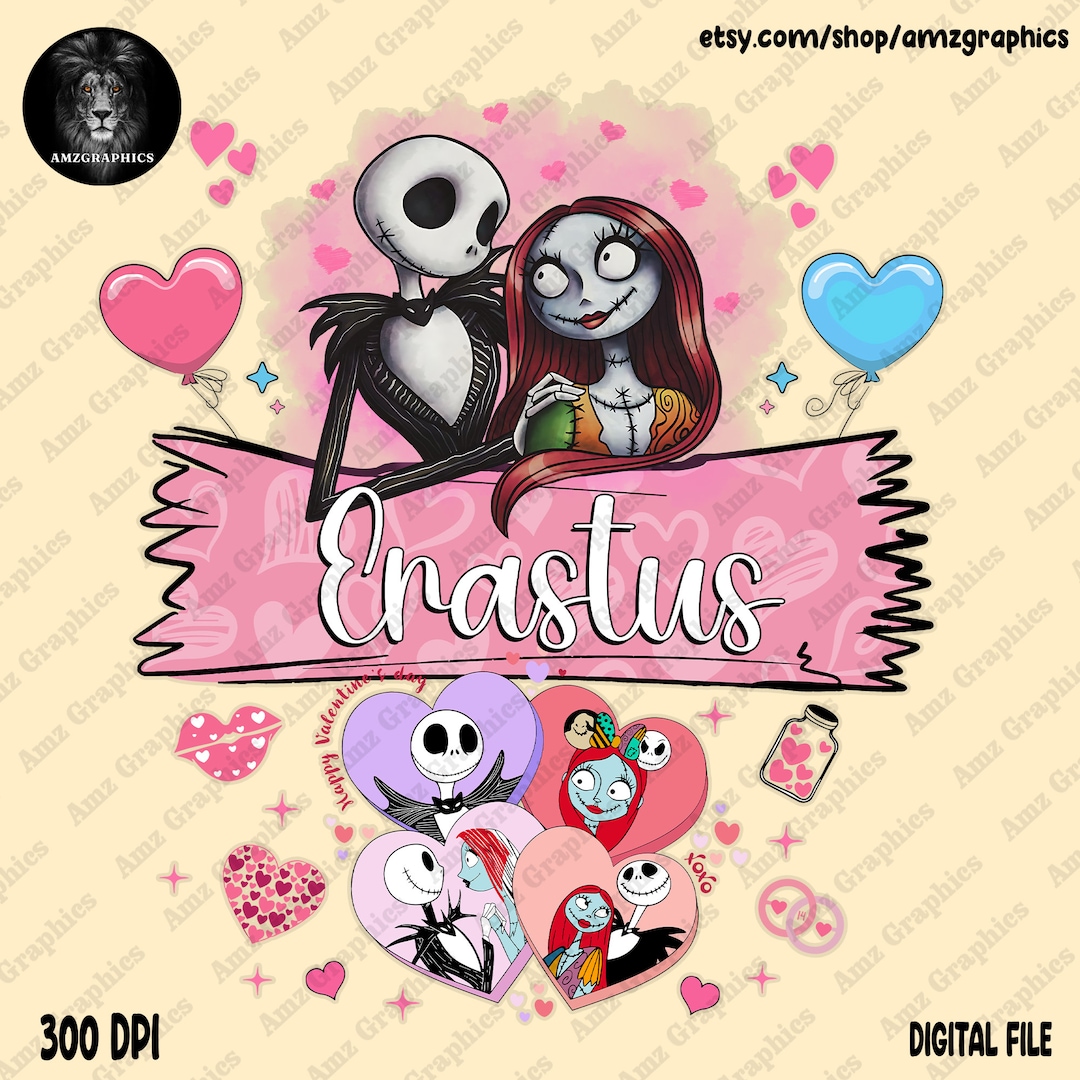 CUSTOM Character Nightmare Horror Valentine Png, Pink Killer Valentine ...