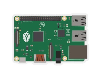 Raspberry Pi Sticker - Etsy