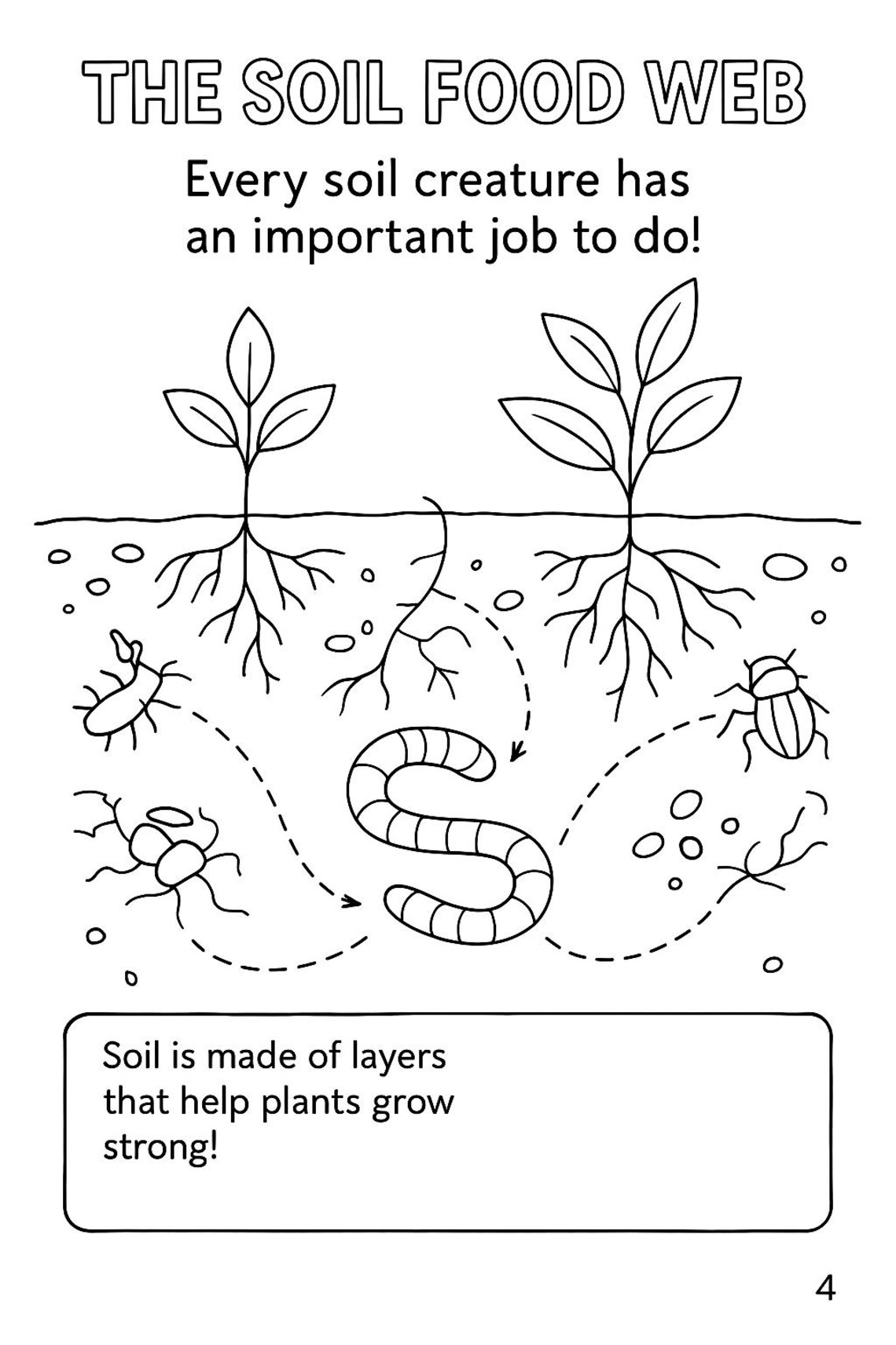 Soil Health Coloring Book - Etsy