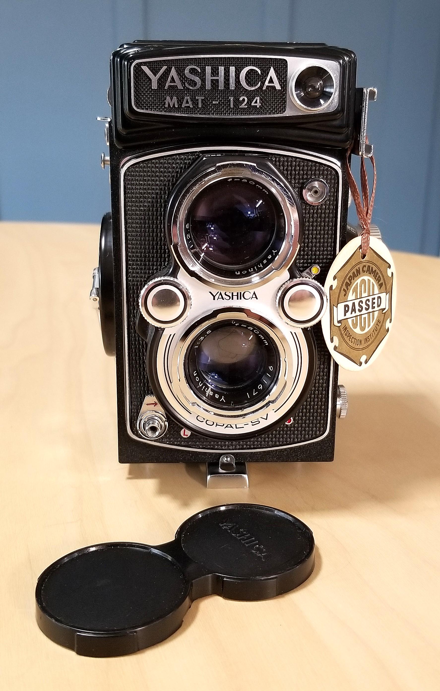 Vintage Yashica Mat-124 6x6 Medium Format TLR Camera - 100% Tested ...