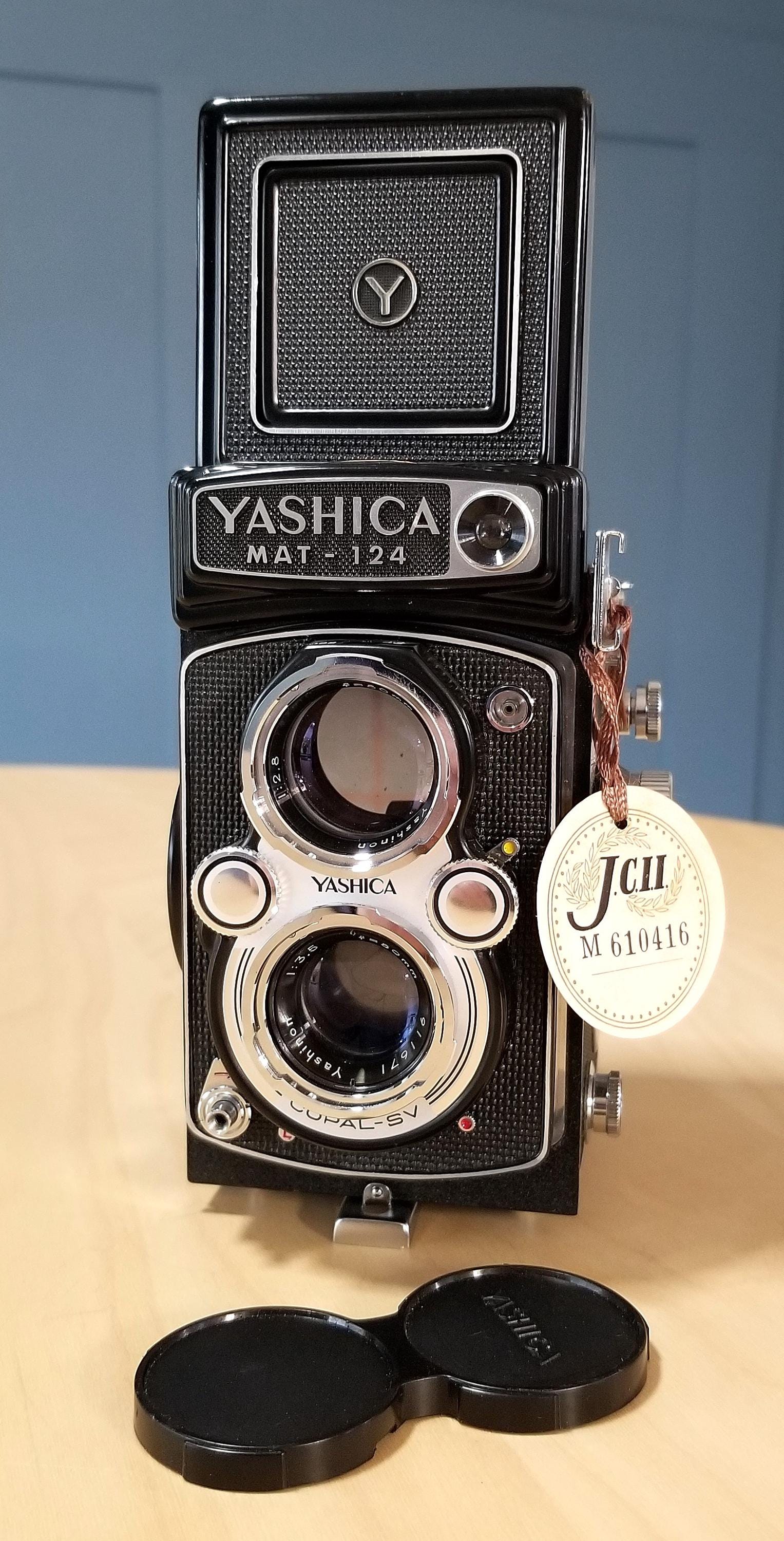 Vintage Yashica Mat-124 6x6 Medium Format TLR Camera - 100% Tested ...