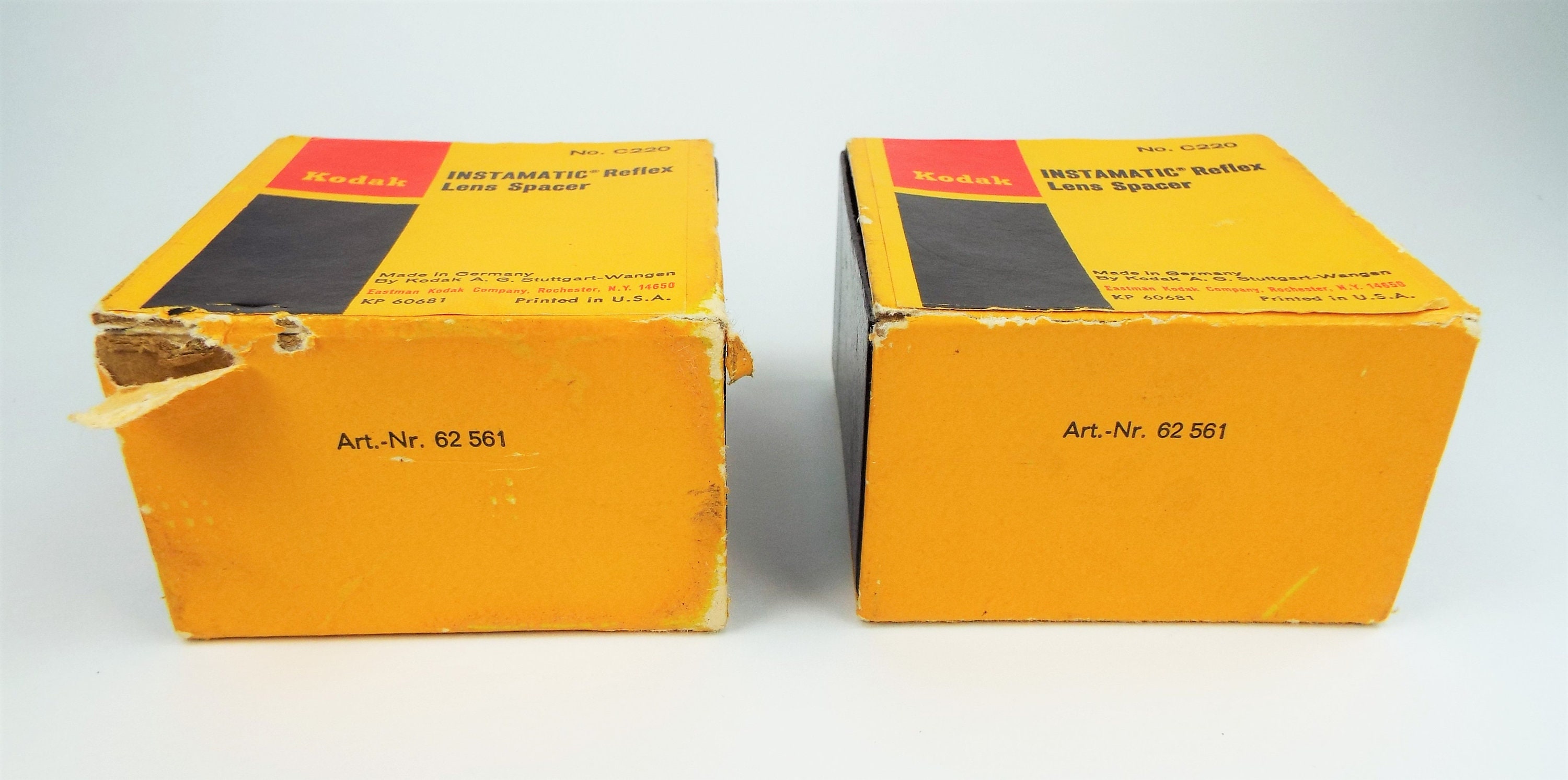 Kodak Instamatic and Retina Reflex Lens Spacers - NOS - with the ...