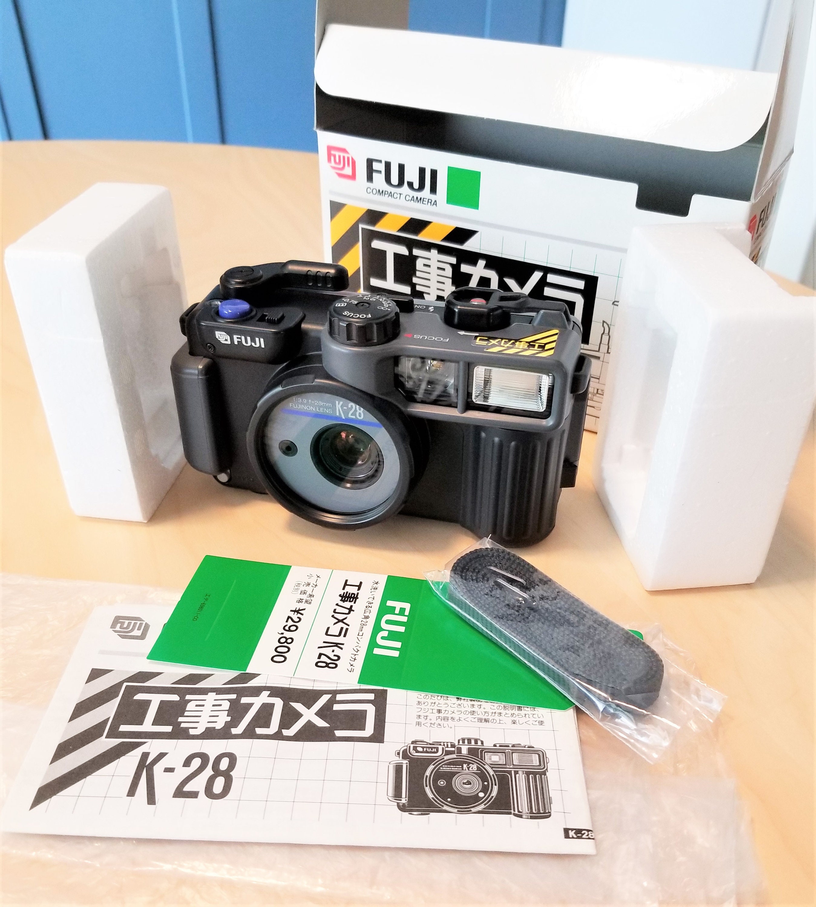 Rare Fuji K-28 35mm Construction Camera from Fujifilm - NIB - Includes ...