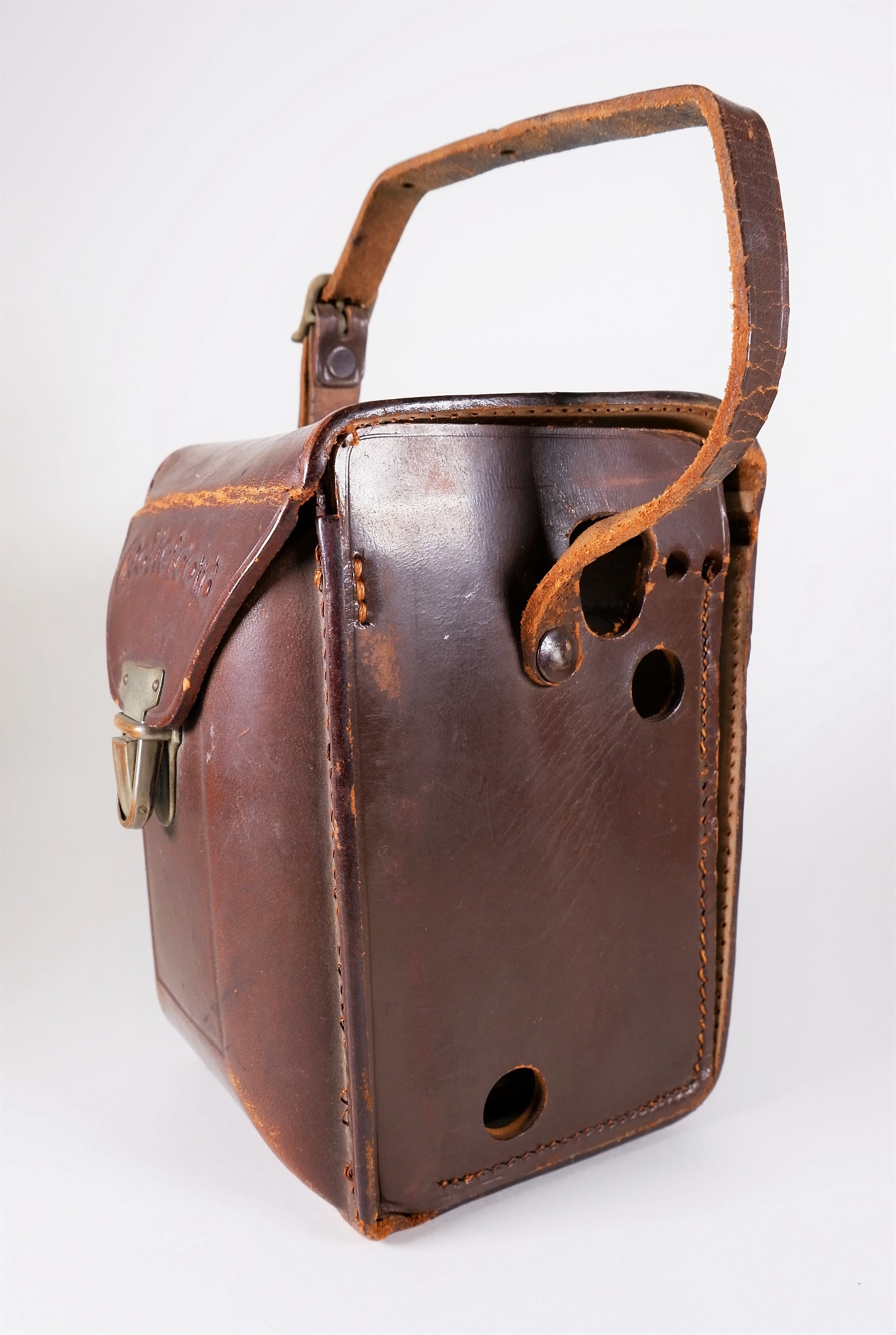 Vintage Rolleicord TLR Leather Camera Case - Made in Germany 1938 ...