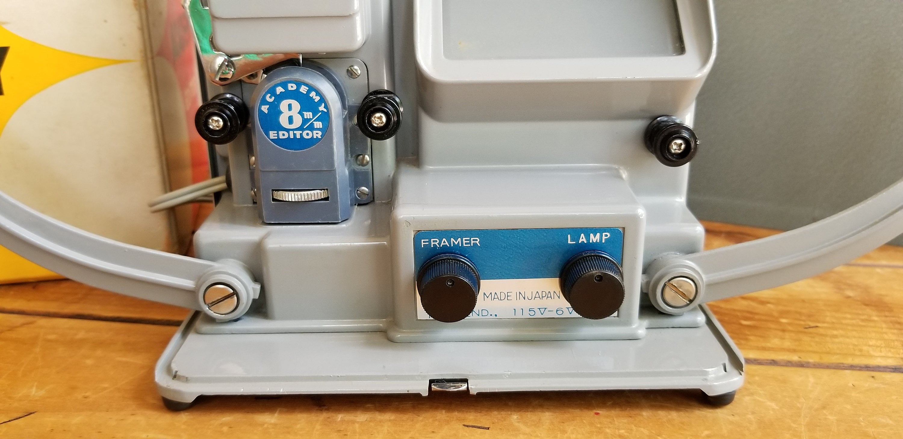 Academy 8mm Film Editor and Projector by Ohnoya Shoten of Japan w/ Box ...