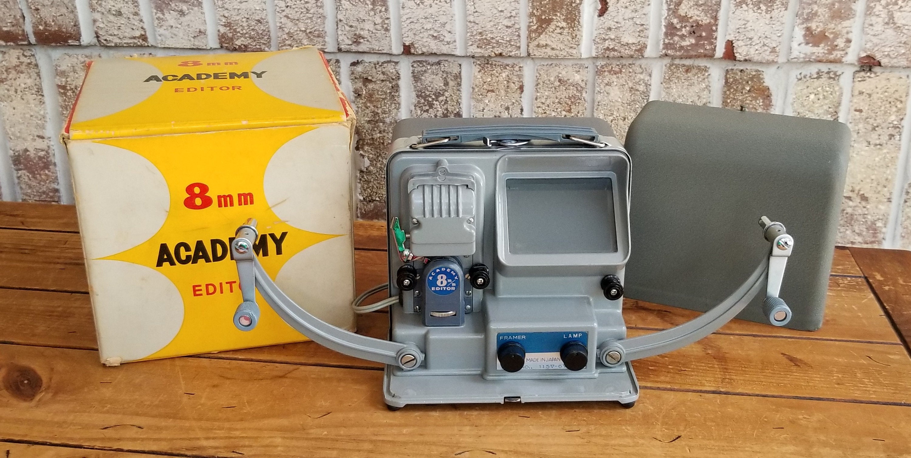 Academy 8mm Film Editor and Projector by Ohnoya Shoten of Japan w/ Box ...