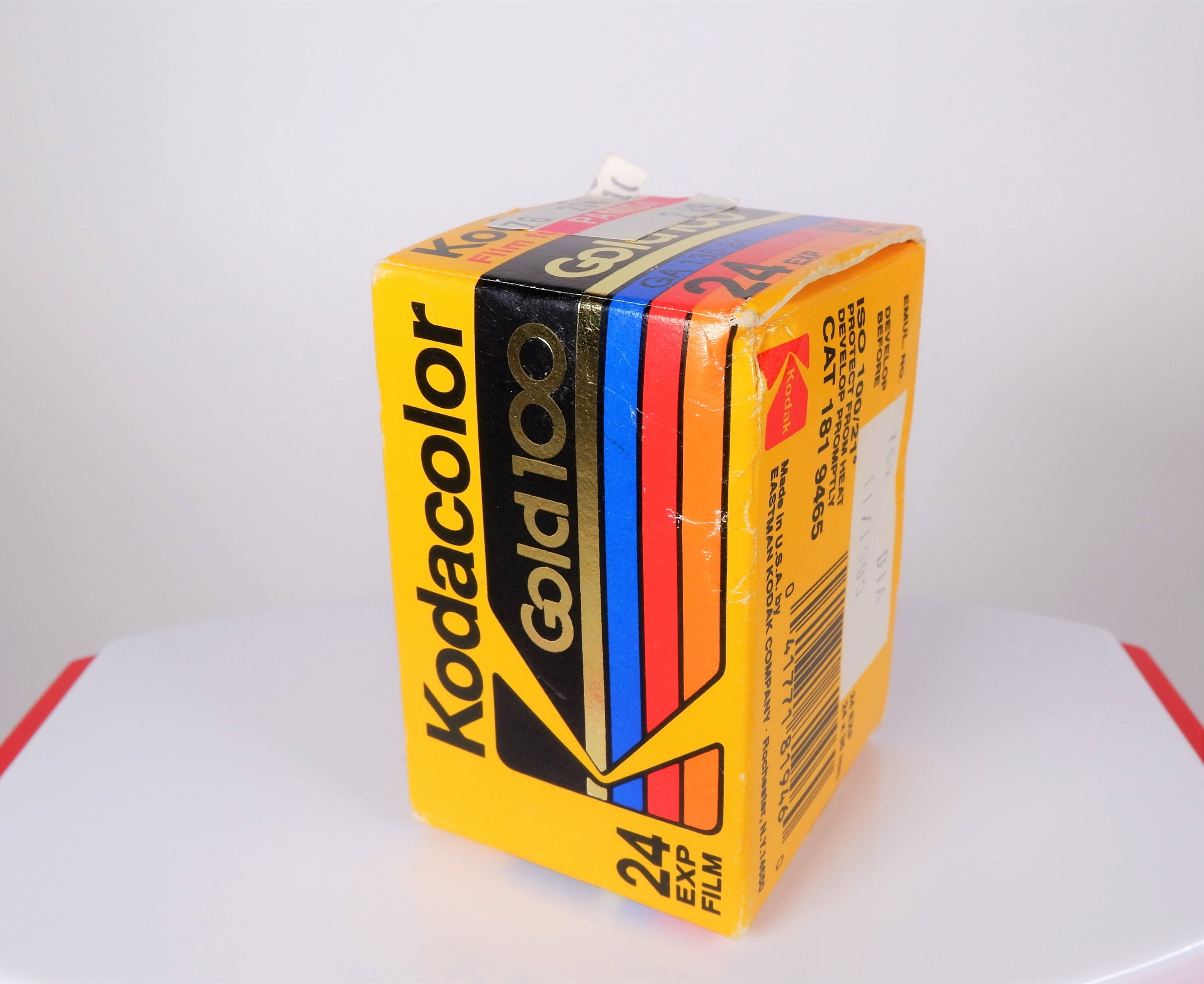 Vintage Kodak Kodacolor Gold 100 Color Negative Film - 24 Exposures ...