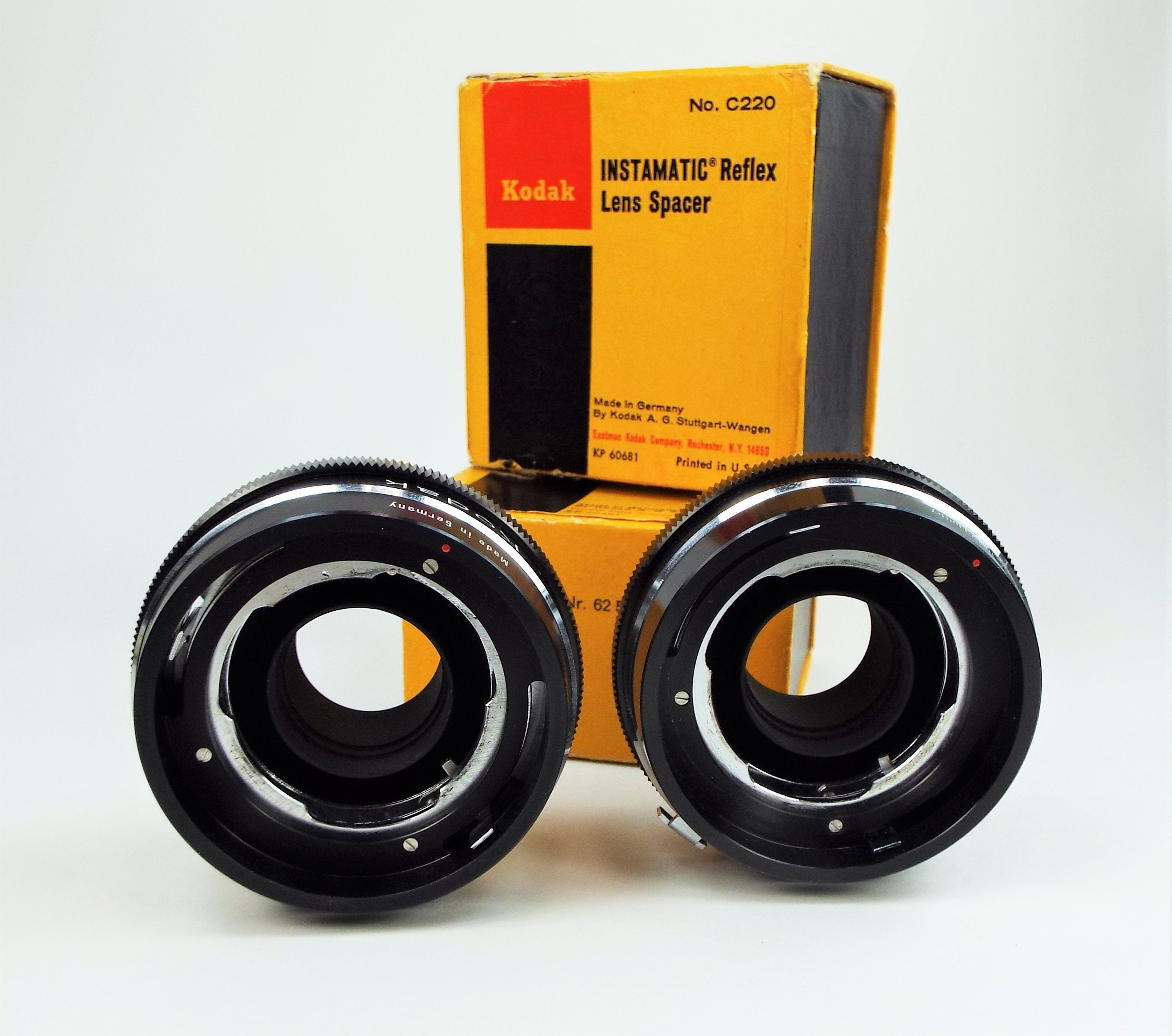 Kodak Instamatic and Retina Reflex Lens Spacers - NOS - with the ...