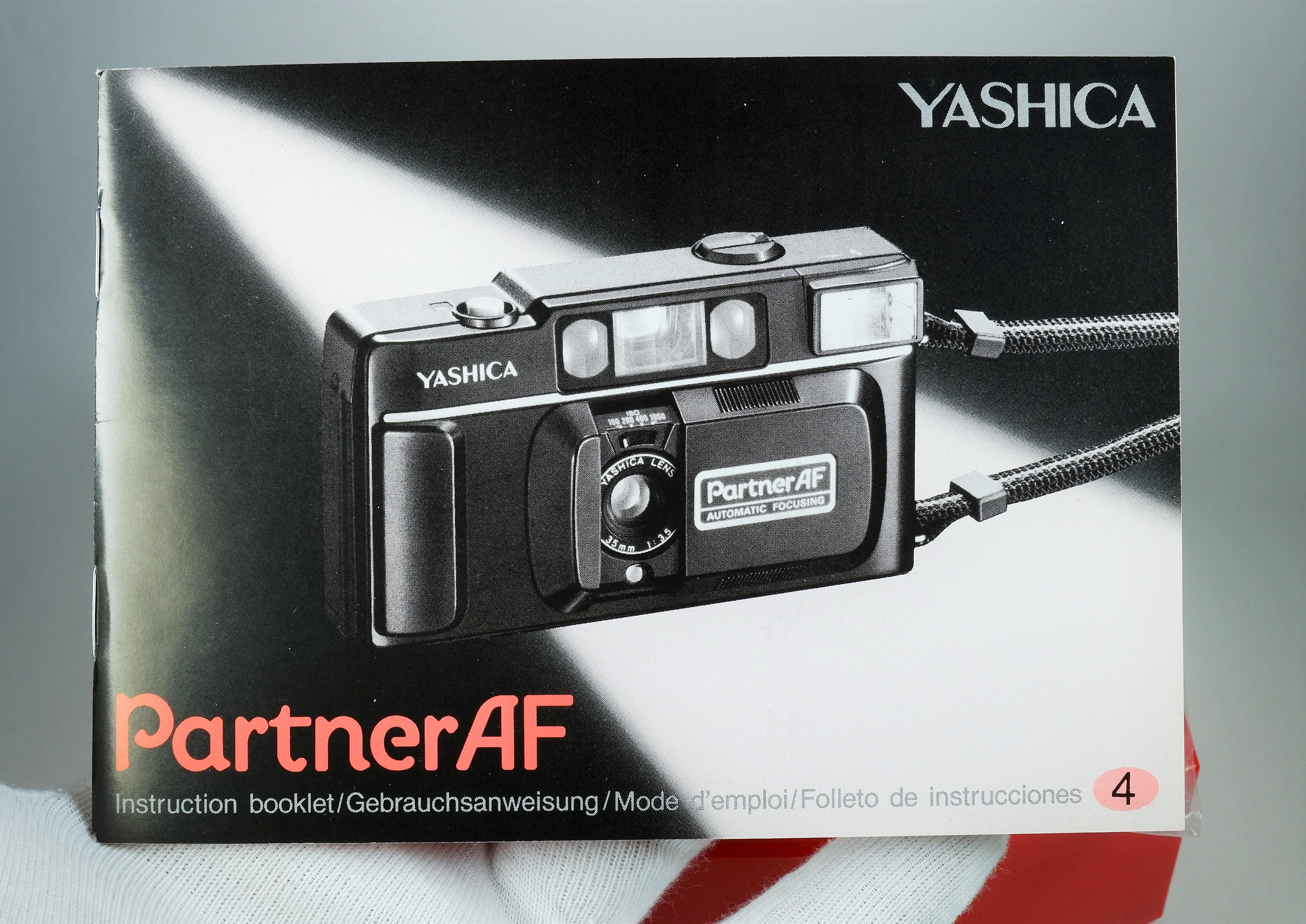 Yashica Partner AF 35mm Camera Instruction Booklet / Owner's Manual / User's Guide - 55 Pages ...