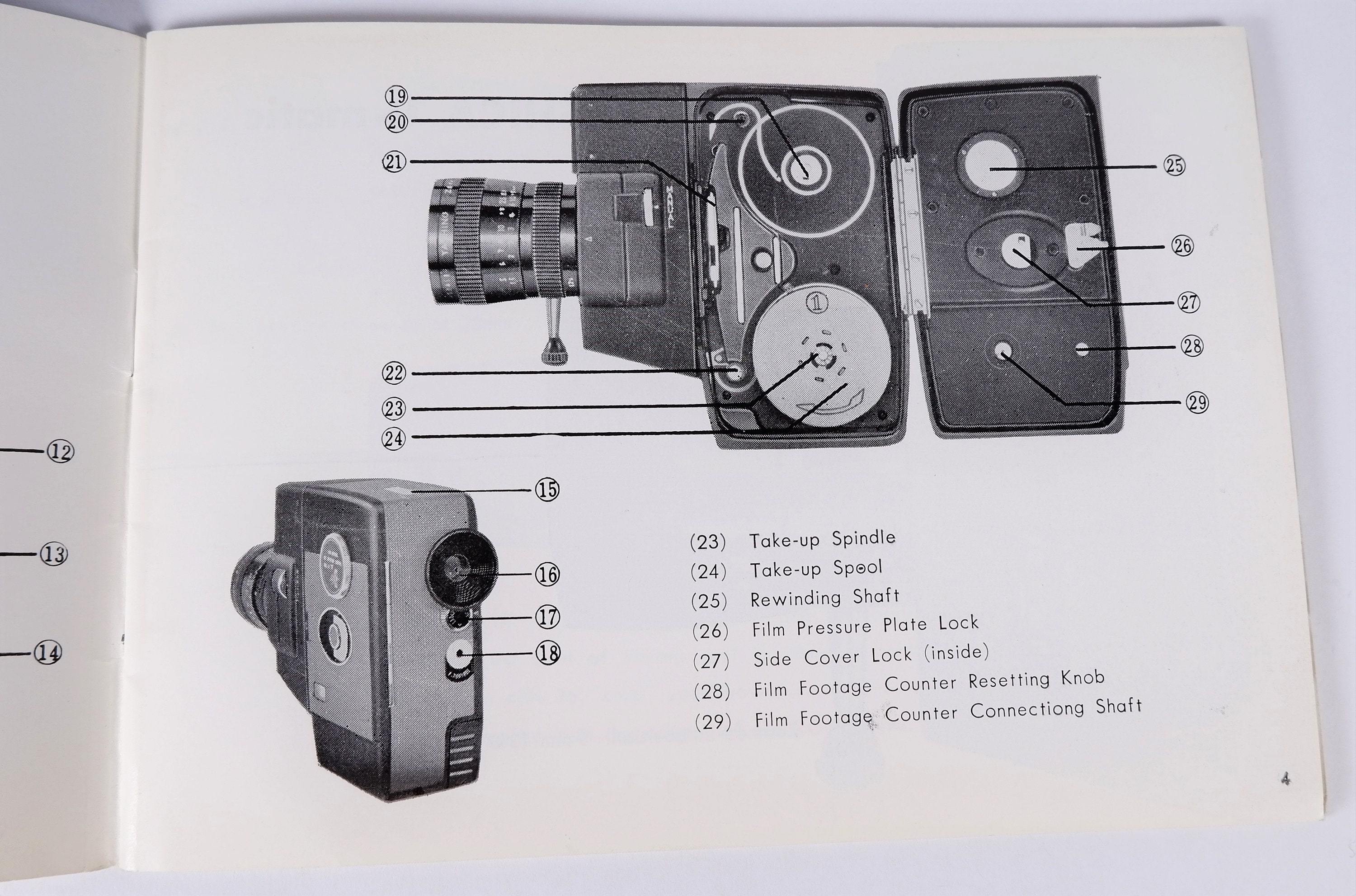 Yashica 8 U-Matic Movie Camera Instruction Booklet / Owners Manual ...