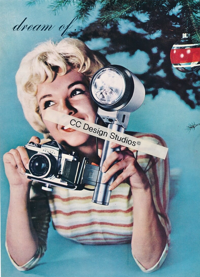 Vintage Pentax Magazine Advertisement 1960 - Collectible 35 mm ...