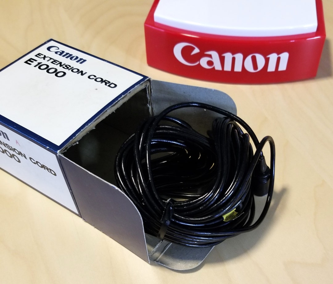 Canon Extension Cord E1000 / 10-meter Extension Cord for the Canon ...