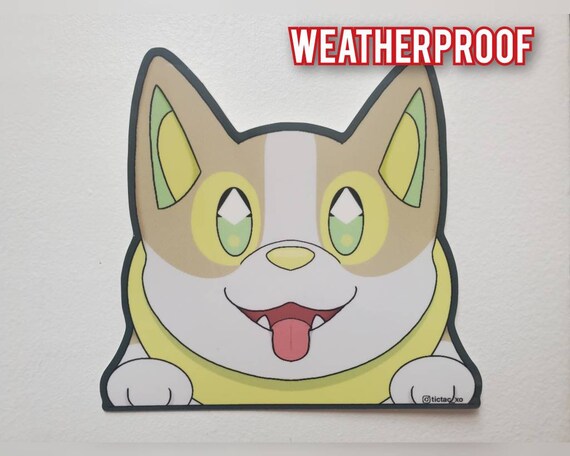 Yamper Peeker Sticker Pokémon Galar Region Canine Pokemon - Etsy