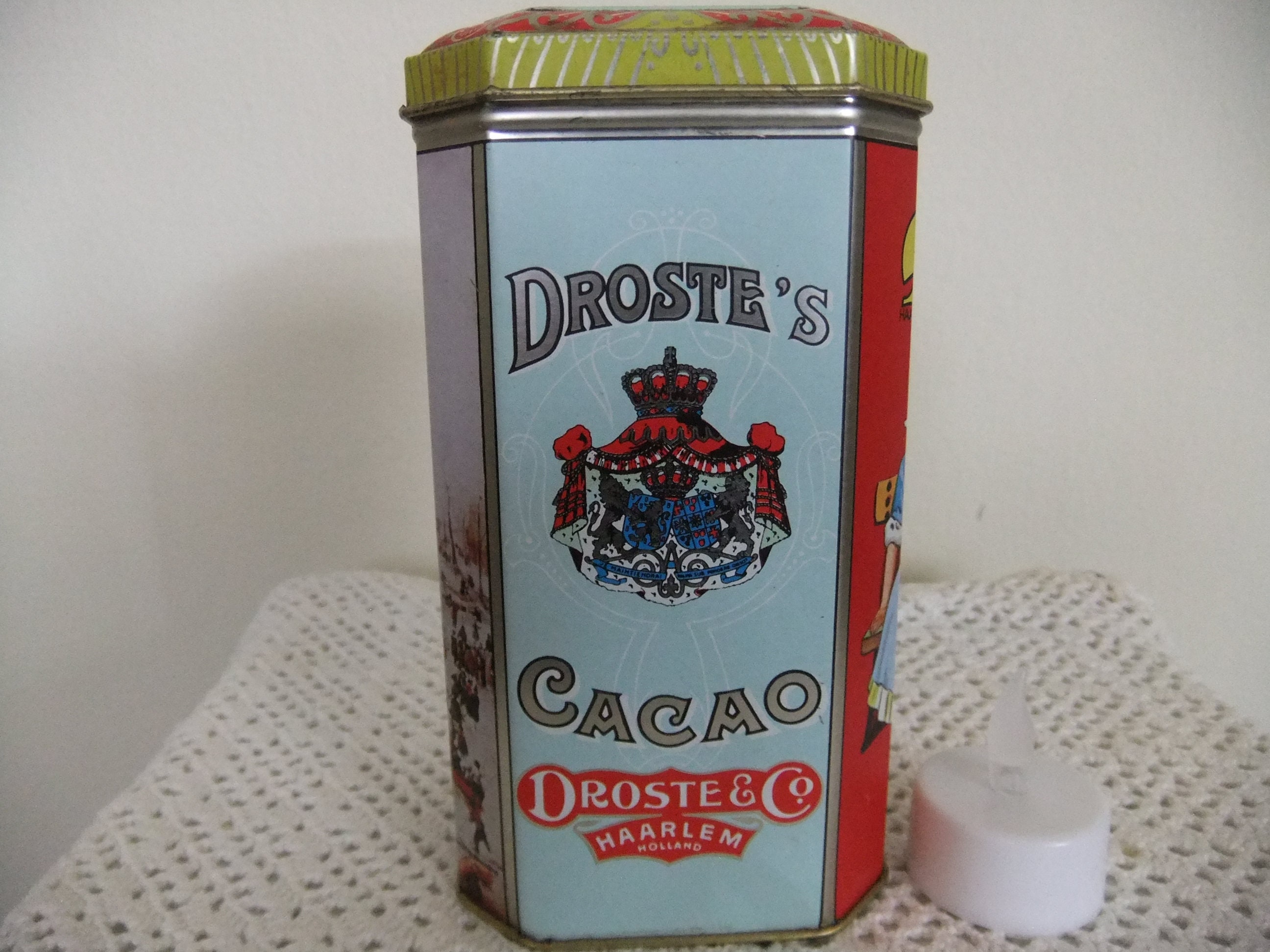 Droste Dutch Chocolate 10 Oz. Tin, 1984 - Etsy