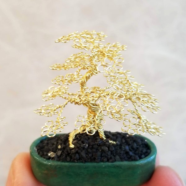 Wire Bonsai - Etsy