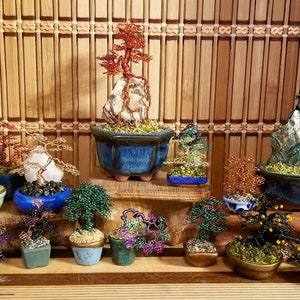 Miniature Wire Bonsai Tree - Etsy