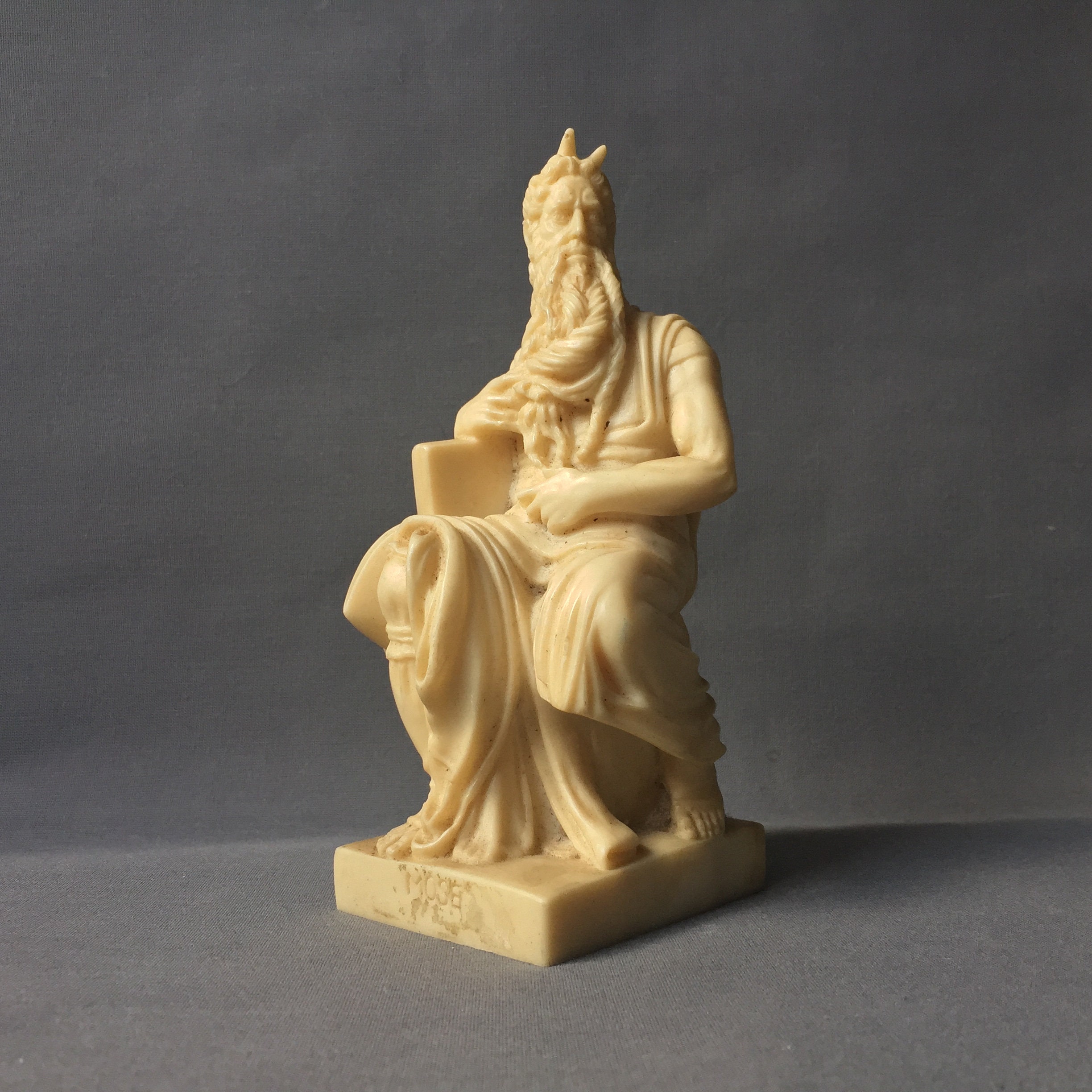 Statues Moses Sculpture With Mini Michelangelo Buonarroti Replica ...