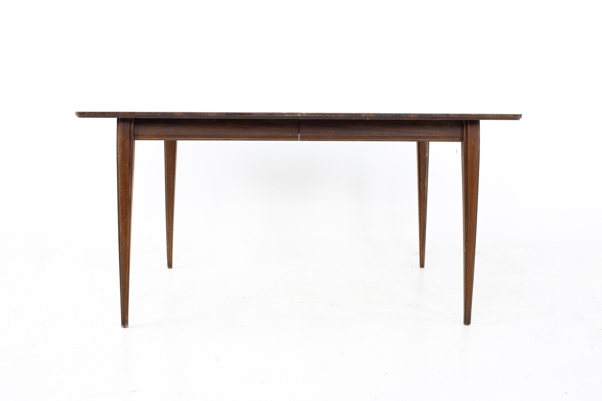 Craddock Furniture Mid Century Walnut Surfboard Dining Table - Etsy