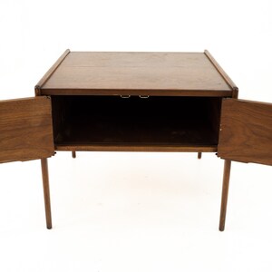 Mid Century Walnut Foyer Entry Console - Mcm - Etsy