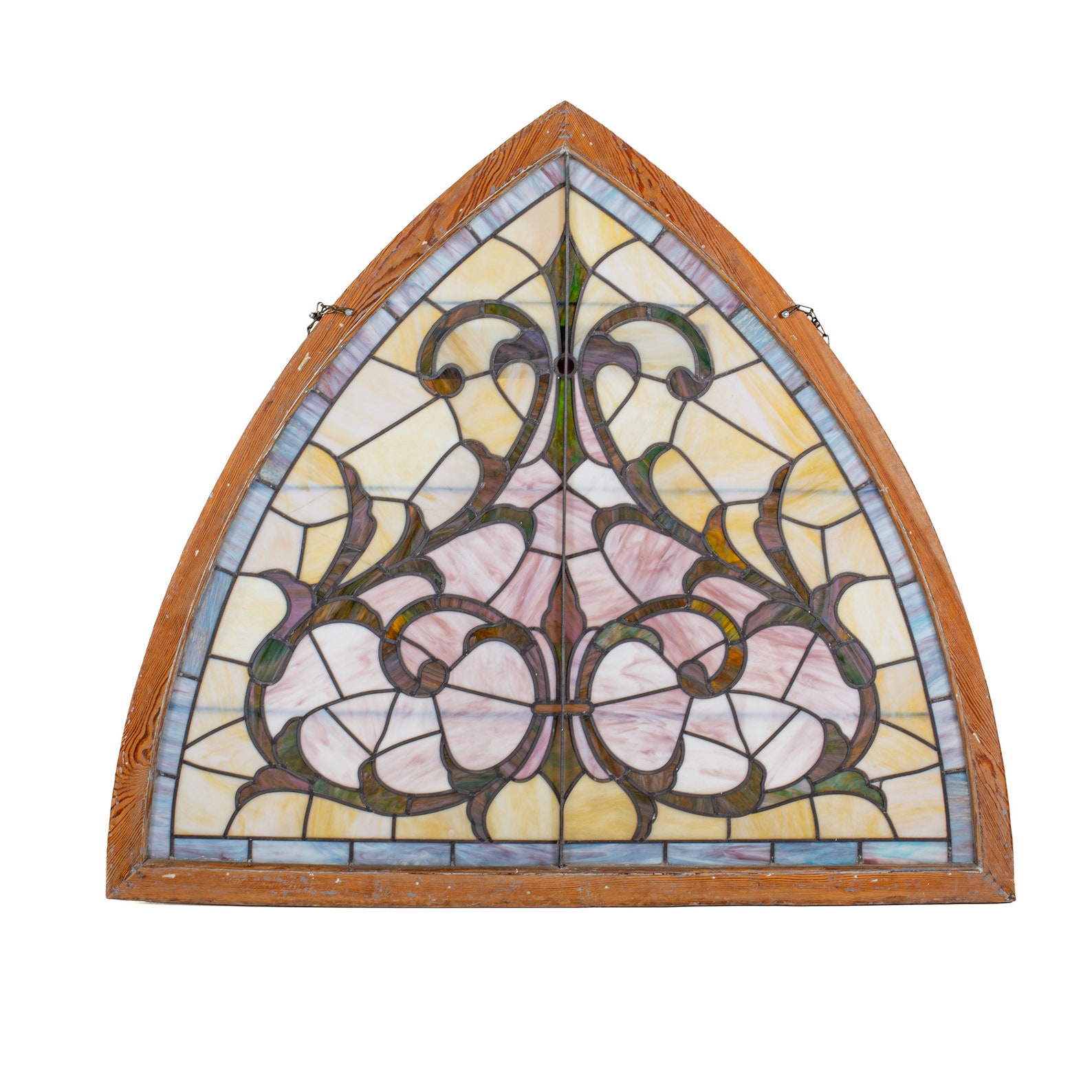 Triangular Stained Glass Window - Etsy
