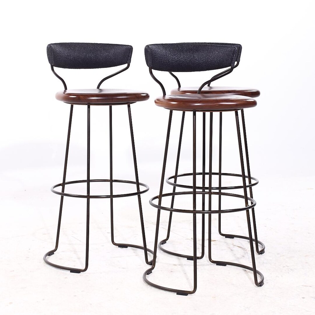 Baker Mcguire Danish Cord Bar Stools - Set of 3 - Etsy