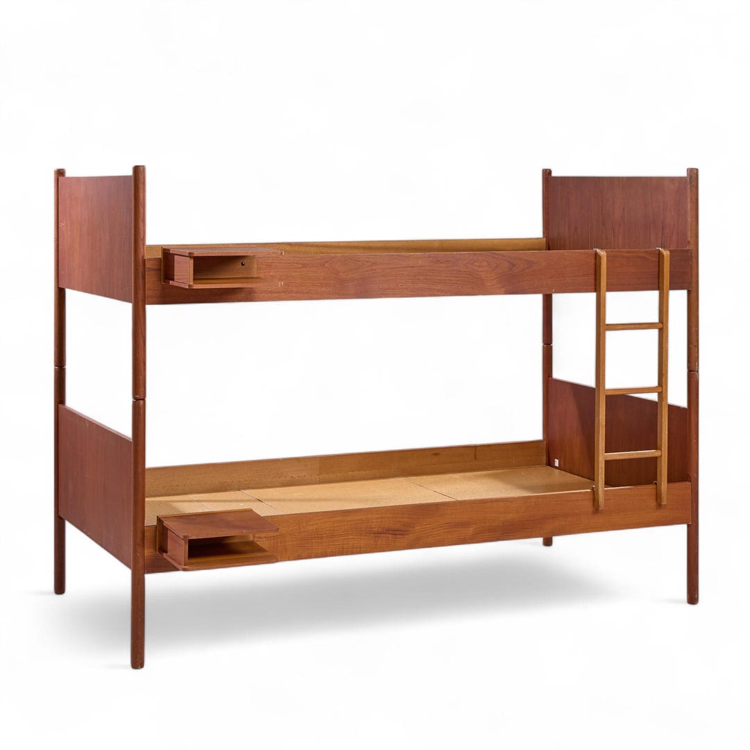 Westnofa Mid Century Norwegian Teak Bunk Bed - Mcm - Etsy