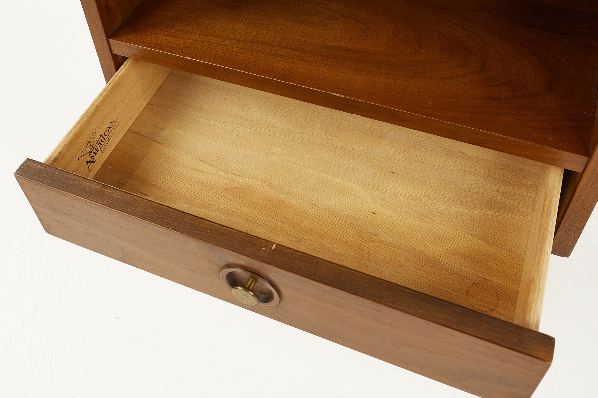 Albert Parvin for American of Martinsville Mid Century Nightstand - Mcm ...