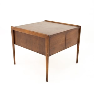 Mid Century Walnut Foyer Entry Console - Mcm - Etsy