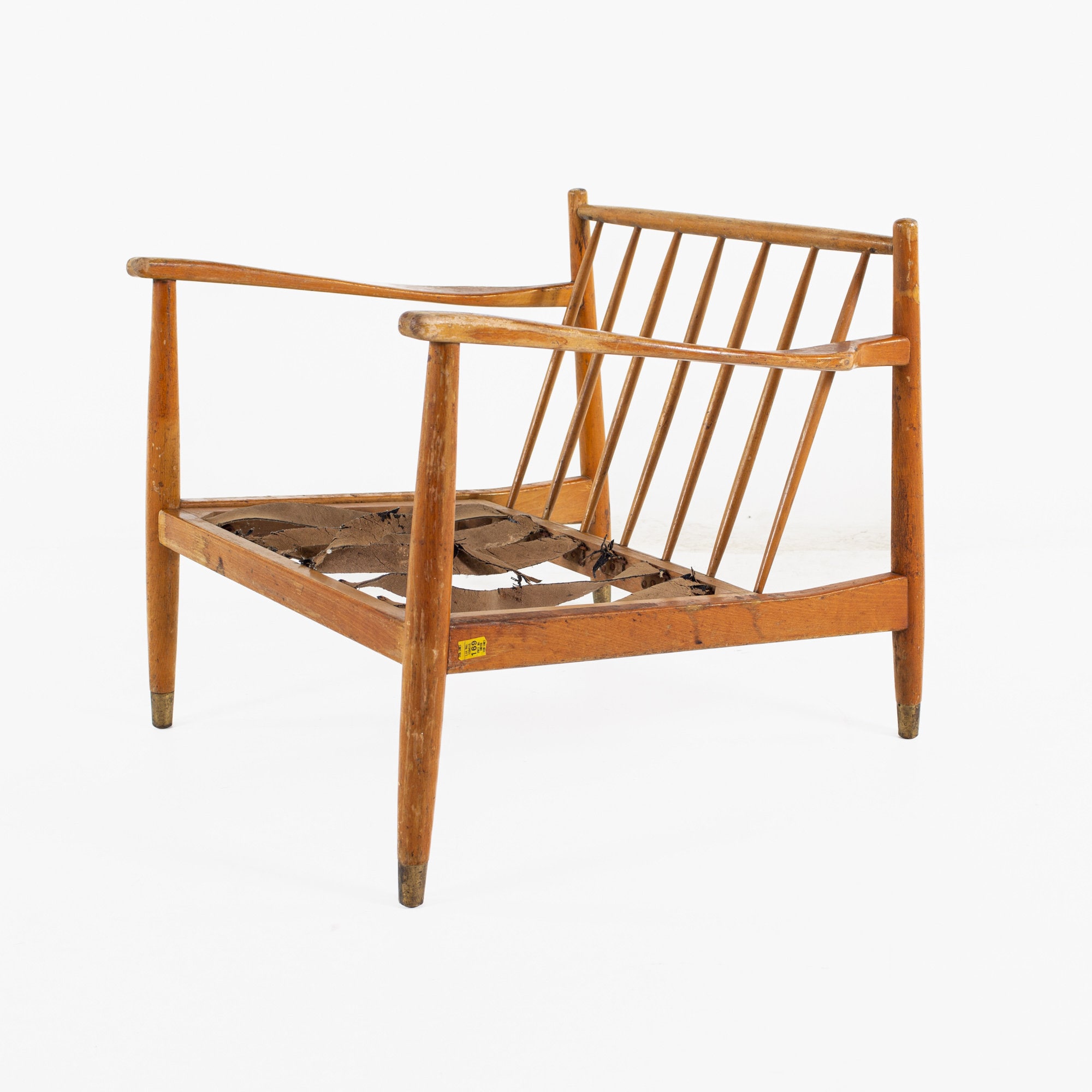 Viko Baumritter Mid Century Walnut Lounge Chair - No Cushions - Mcm - Etsy